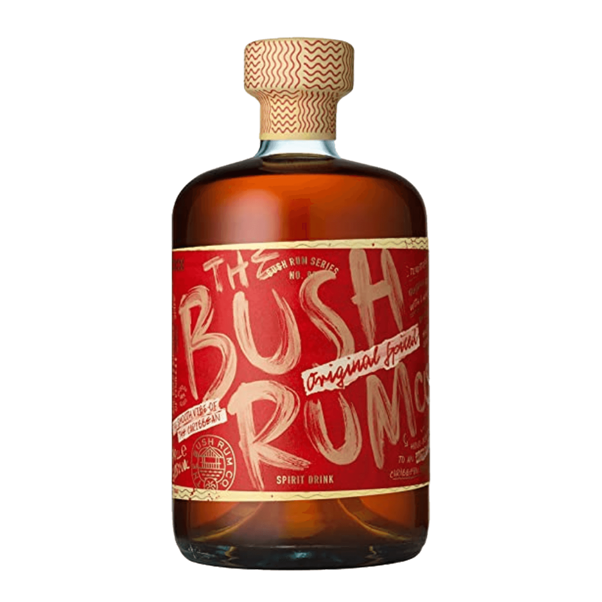 The Bush Rum Original Spiced 750cc.